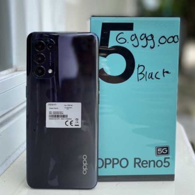 Jual Oppo Reno 5 5G 8/128Gb Second Original Fullset | Shopee Indonesia