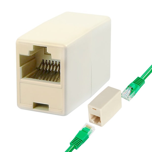 Jual Barel RJ45 Sambungan LAN / Barrel Coupler UTP RG45 Female to ...