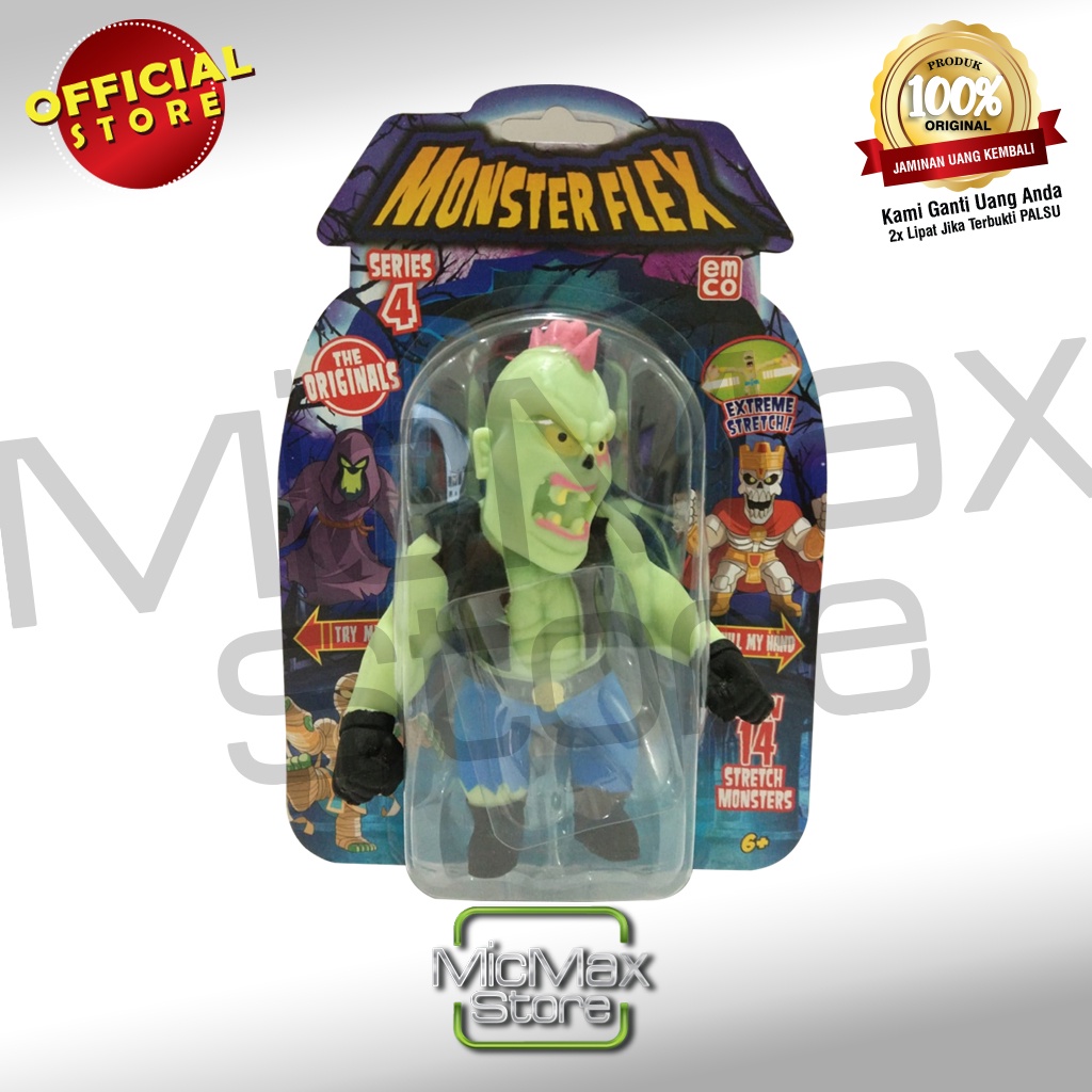 Jual Monster Flex Seri Series 4 S4 Super Stretchy Monsters 100039 ...