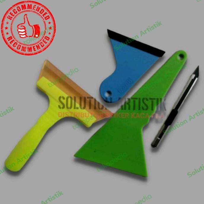 Jual Rakel Kape Alat Pasang Stiker Dan Kaca Film Satu Set | Shopee ...