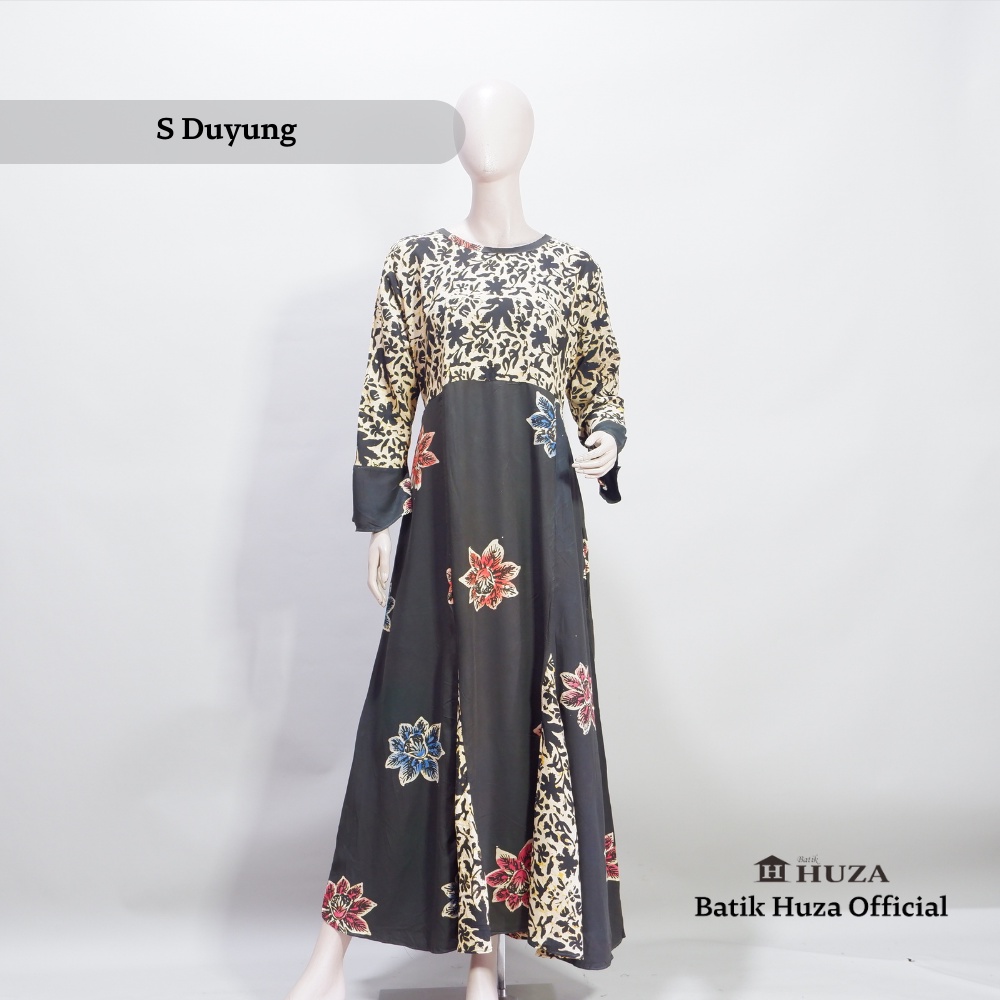 Jual Batik Huza Daster Sedress Duyung | Shopee Indonesia