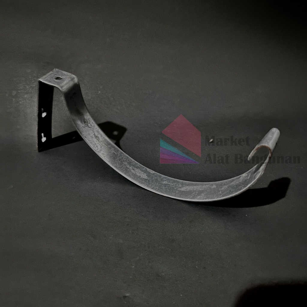 Jual Gantungan Talang Air Besi 6" Oval | 1/2 Setengah Lingkaran ...