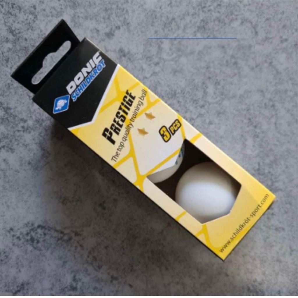 Jual Schildkrot Prestige P40+ 2 Star White Isi 3 Bola Ping Pong Tenis Meja Original | Shopee ...