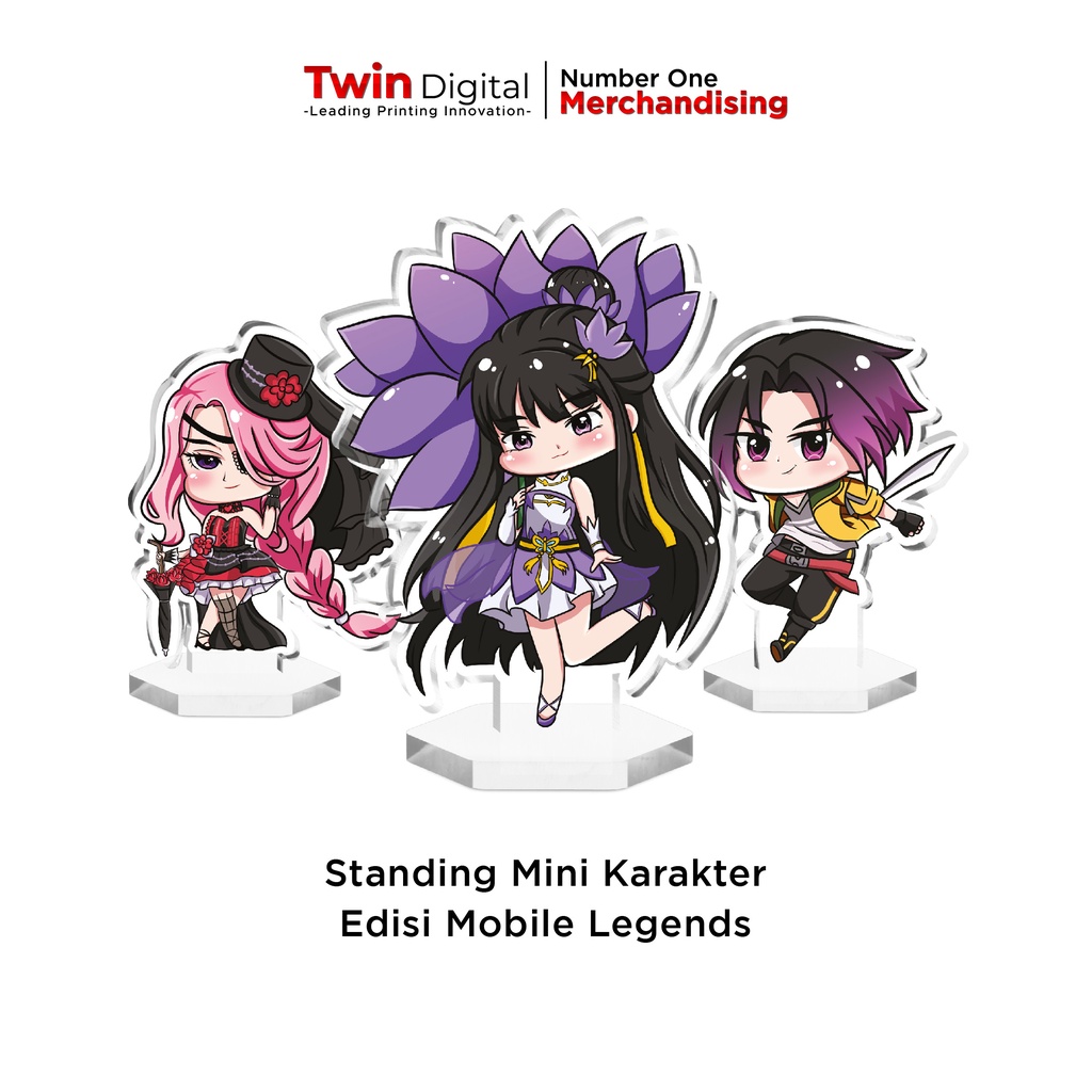 Jual Twindigital Standing Mini Karakter Edisi Mobile Legends - Hiasan ...