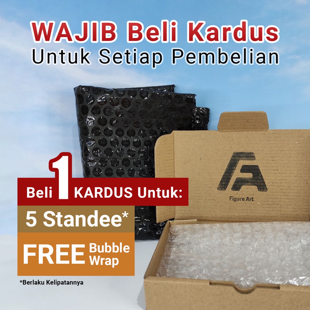 Jual Kardus Check Out Standee Figure Action Akrilik Bisa Untuk 5 ...