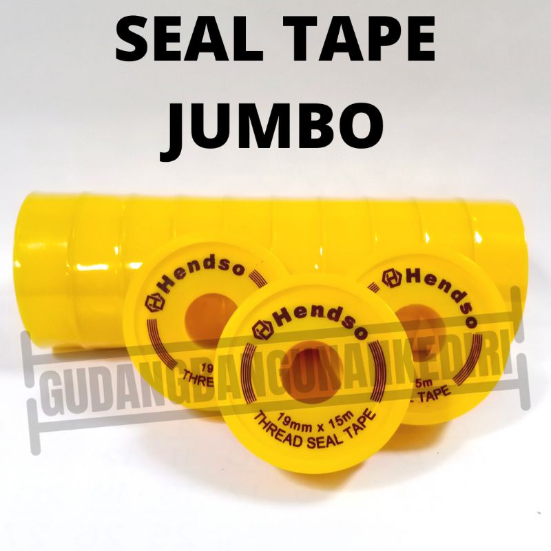 Jual Seal tape ukuran besar / seal tape jumbo | ptfe thread seal tape ...