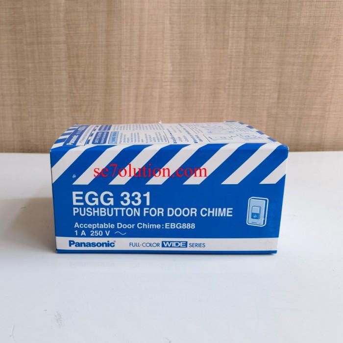 Jual Panasonic Saklar Bell Push Button For Door Chime (Egg-331 ...