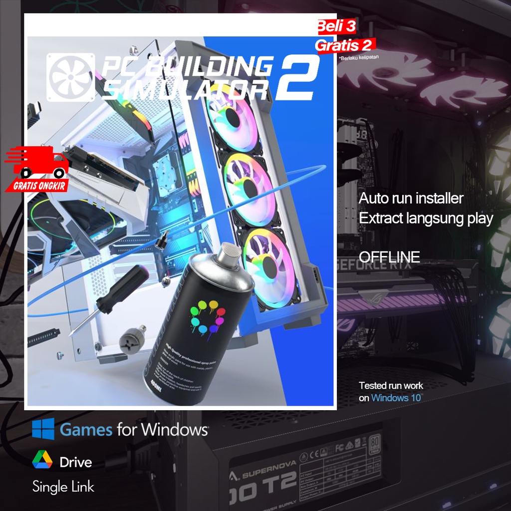 Jual PC Building Simulator 2 - Game PC Simulator - Download Langsung ...