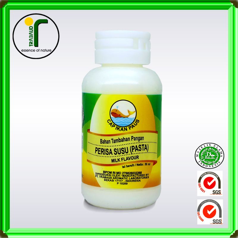 Jual Perisa Susu Cap Ikan Paus (50 ML) / Pasta makanan / Aroma ...
