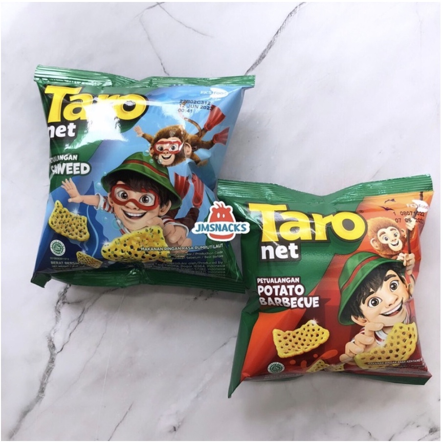 Jual [GROSIR!!] Taro Net 8gr 1 DUS isi 60 PCS - snack ciki chiki grosir ...