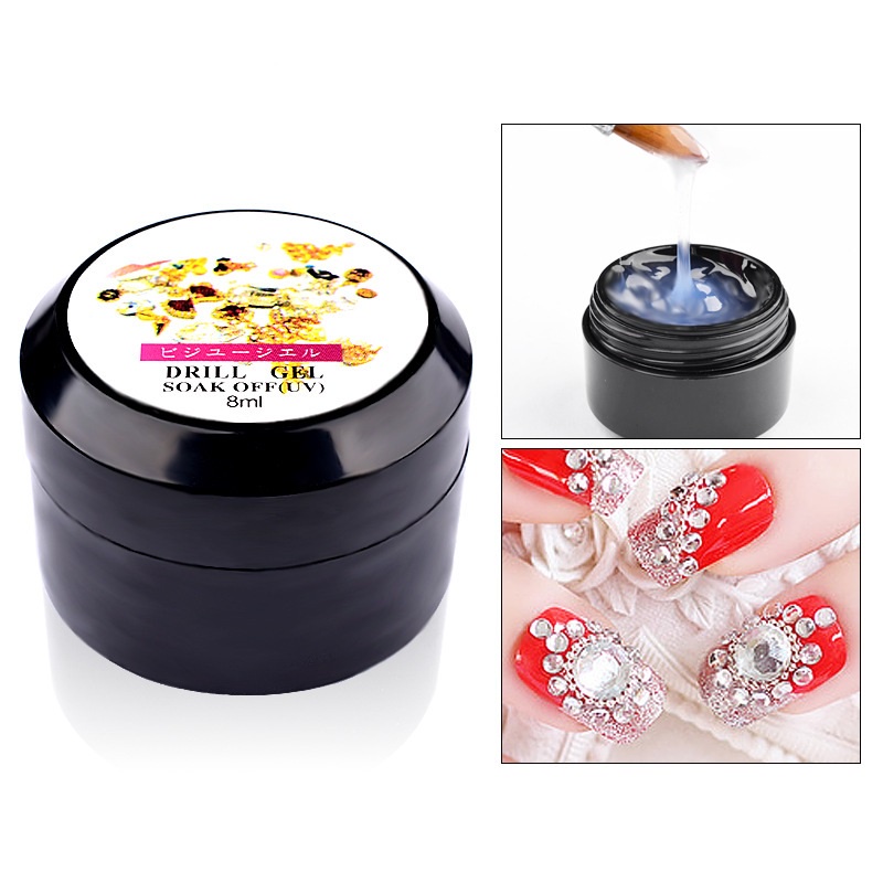 Jual 4in1 Gel Nail Glue Molded Gel Lem Kuku Nail Art Glue | Shopee Indonesia