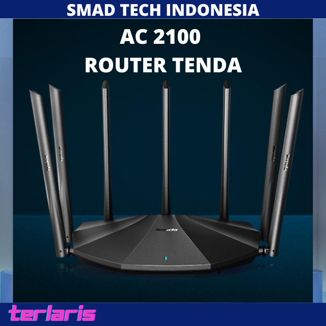 Jual Router Tenda - AC23 AC2100 Dual Band Gigabit WiFi Router Antena ...
