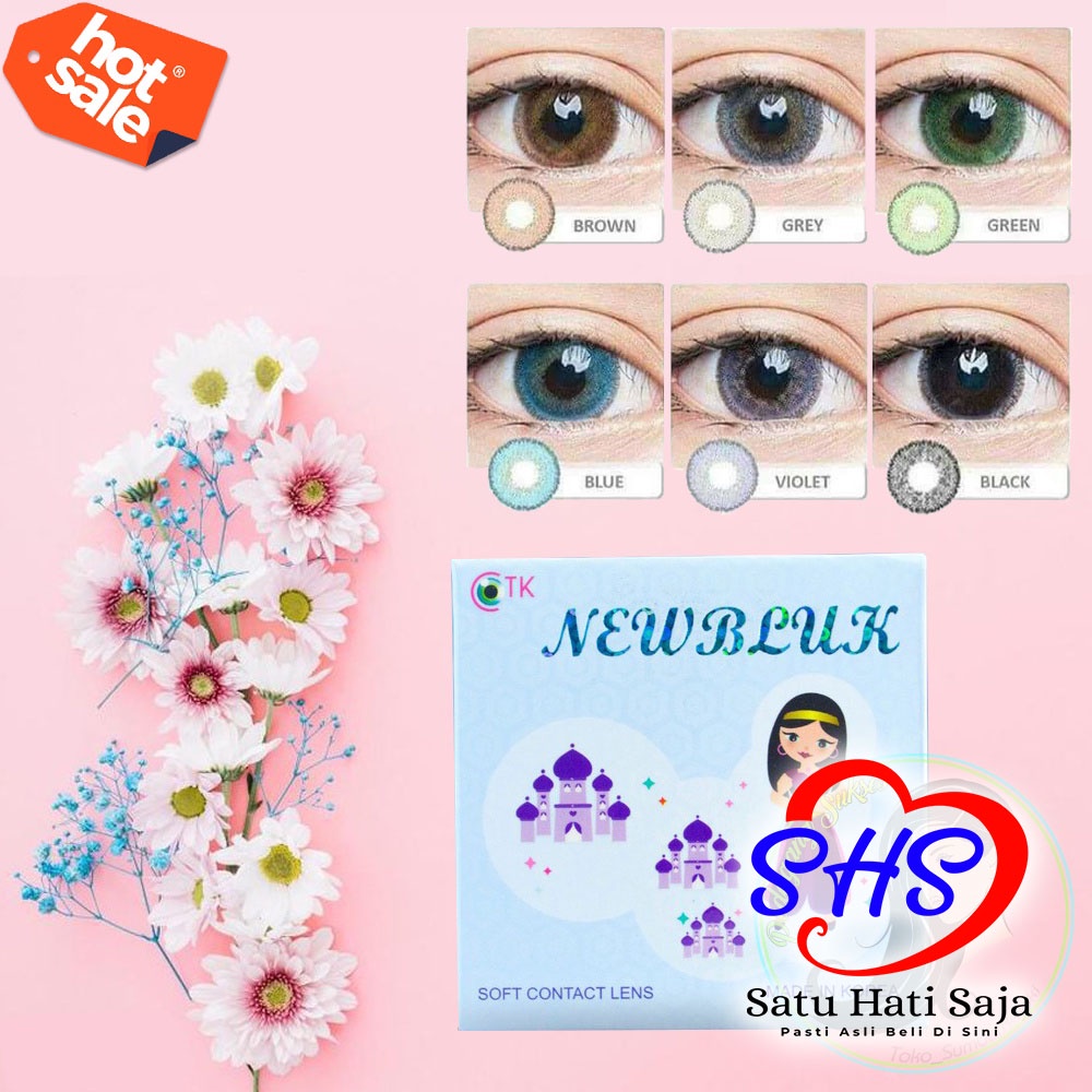 Jual NEWBLUK SOFTLENS 14,5 MM - 15 MM NEW BLUK HYPE BY PRIME COLOR ...