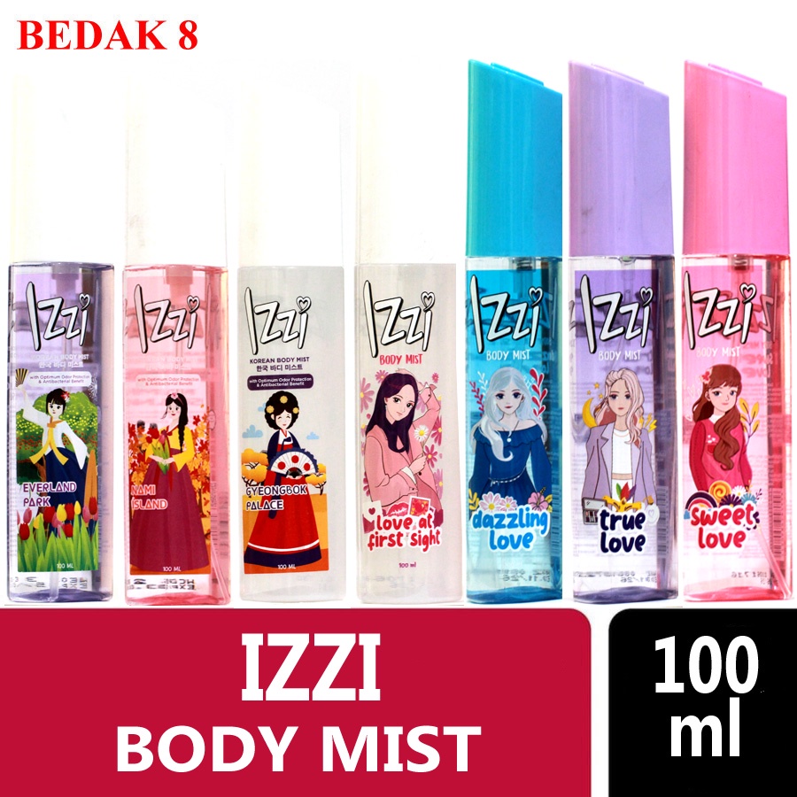 Jual Izzi Body Mist 100 ml | Shopee Indonesia