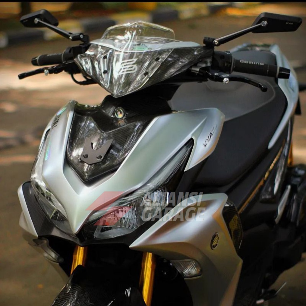 Jual windshield aerox 155 standar bening visor standart aerox 155 ...