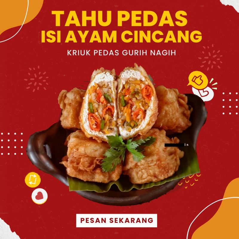Jual TAHU PEDAS NDOWER | Tahu Pedas | Murah | Tahu Jeletot | Bakso ...