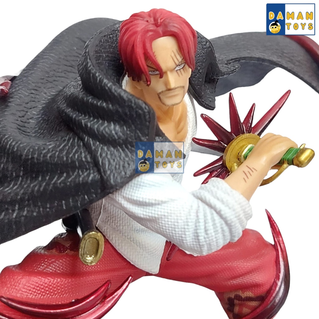 Jual Action Figure One Piece Akakami No Shanks Fighting Pose Luffy Nami ...