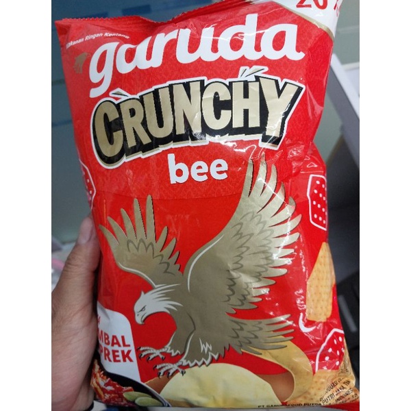 Jual GARUDA CRUNCHY BEE RASA SAMBAL GEPREK/DAGING SAPI BBQ | Shopee ...