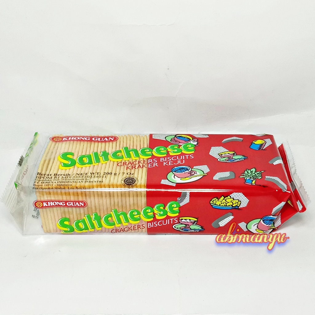 Jual SALTCHEESE CRACKER KHONG GUAN 200 GRAM | Shopee Indonesia