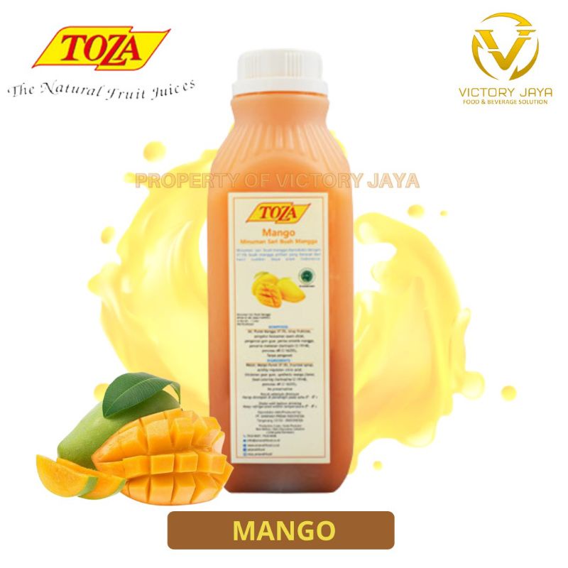 Jual Toza juice mango mangga 1 liter / juice konsentrat / jus ...