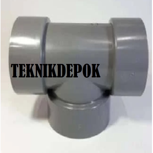 Jual Tee D 6 x 3 inch Superlon Vlok Tee Sambungan Pipa Paralon Flok Tee ...