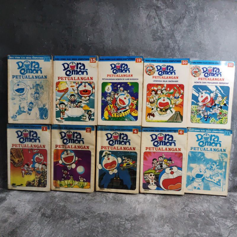 Jual Buku / Komik Doraemon Petualangan edisi 1,3,2,4,5,6,9,11,12,13,14,15,16,17,19,20,21, PT ...