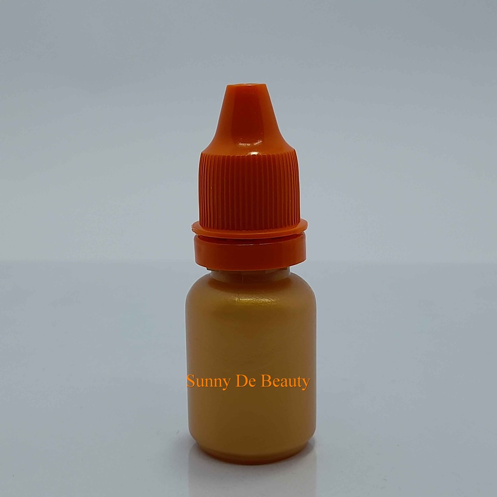 Jual Botol Cendo 10 ml Gold Segel Sumpel Putih / Botol Plastik HDPE ...