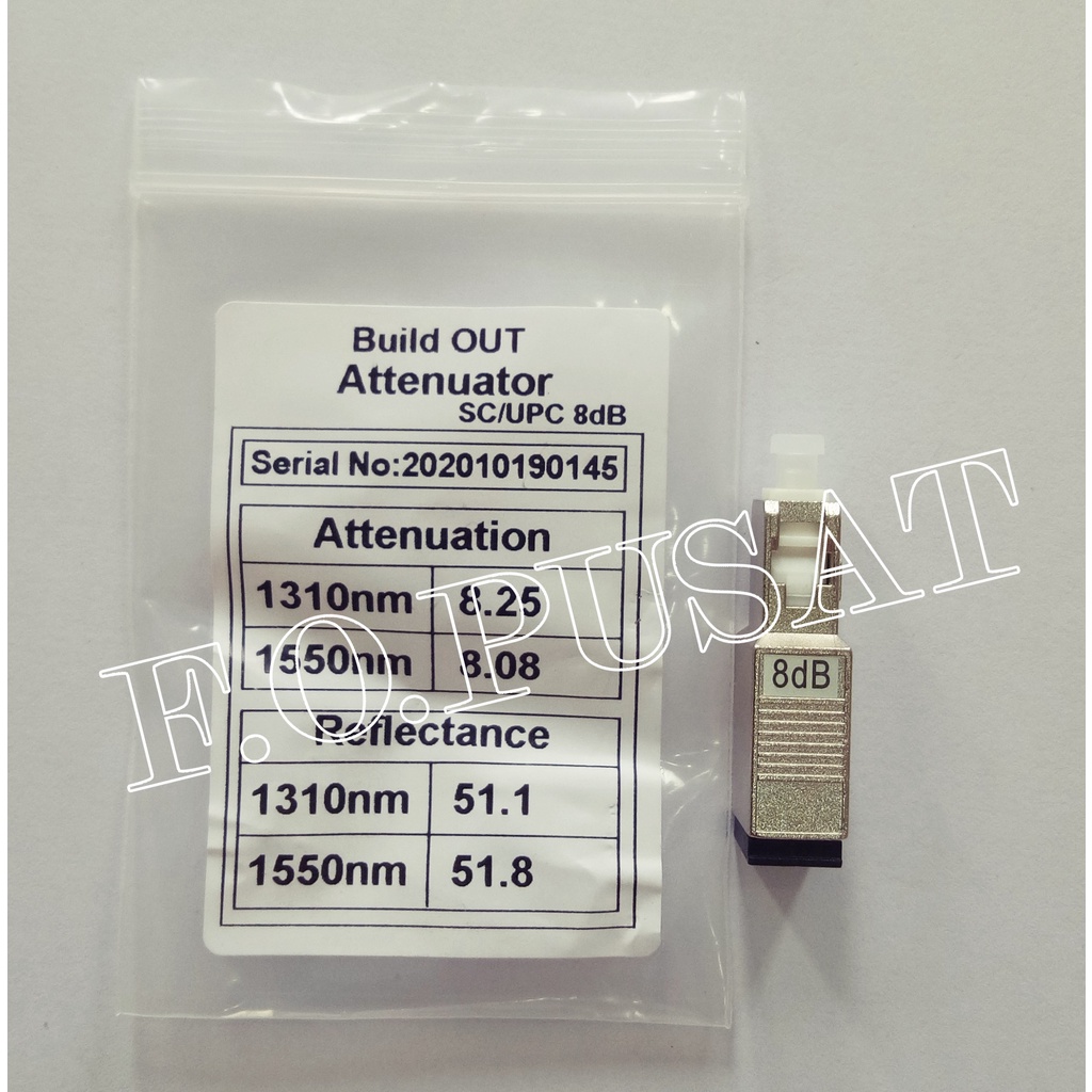 Jual Attenuator SC 3dB FO/FIBER OPTIK - 1dB 2dB 3dB 5dB 6 dB 7dB 10dB 12dB 13dB 15dB FO | Shopee ...