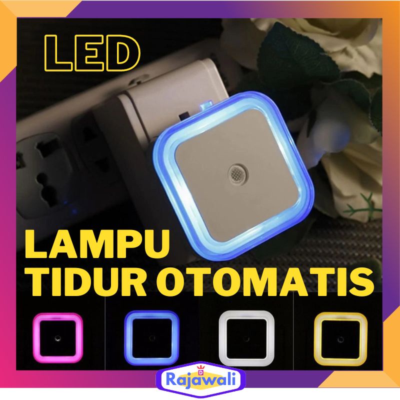 Jual Lampu Tidur Led Sensor Cahaya Otomatis Minimalis Redup Dinding ...