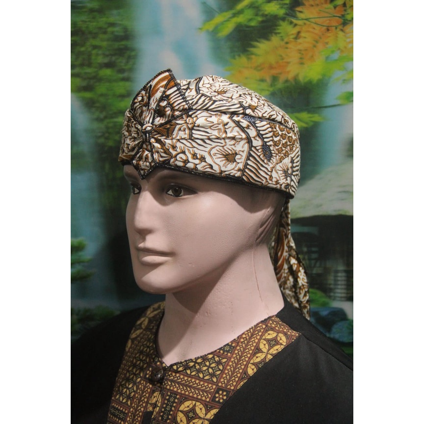 Jual IketKEPALA blankon sunda jawa tradisional model atas full tutup ...