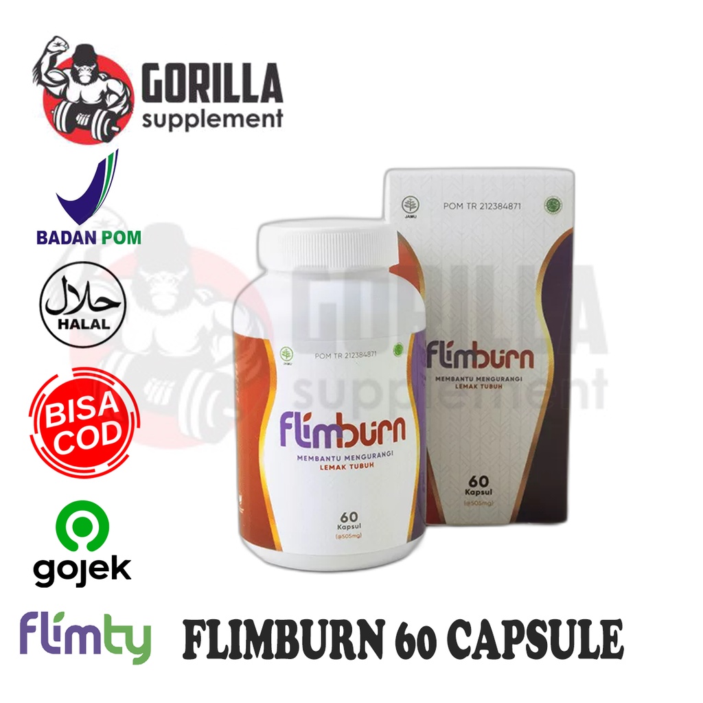 Jual FLIMTY Flimburn 60 kapsul - Pembakar Lemak & Penahan Lapar - BPOM ...