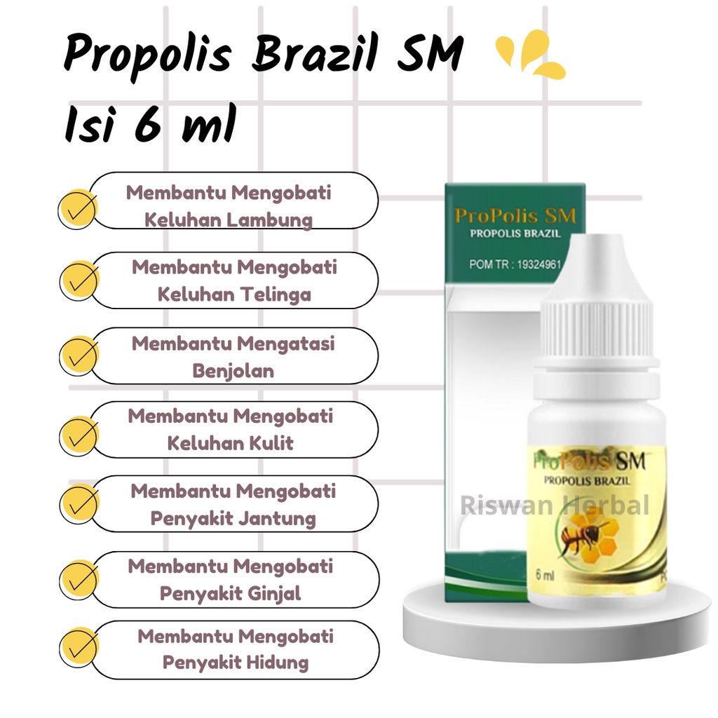 Jual PROPOLIS SM OBAT GATAL ALERGI BENTOL BIDURAN AMAN 100% TANPA EFEK ...