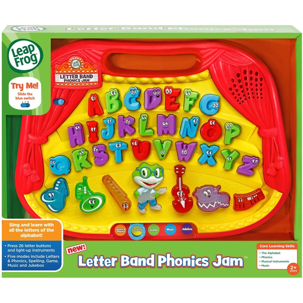 Jual LeapFrog Letter Band Phonics Jam Toy | Shopee Indonesia
