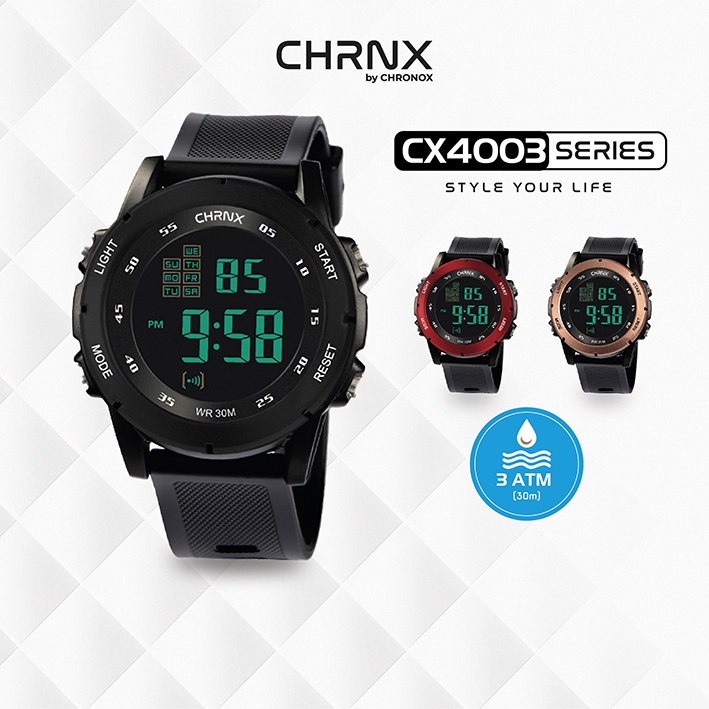 Jual CHRNX by CHRONOX Jam Tangan Digital Unisex Pria Wanita - CX4003 ...