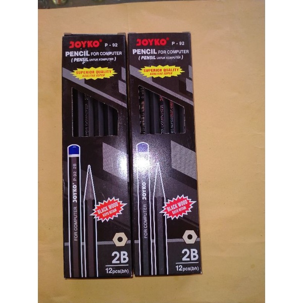 Jual Pencil Joyko P-92 2B 1 pak isi 12 pcs | Shopee Indonesia