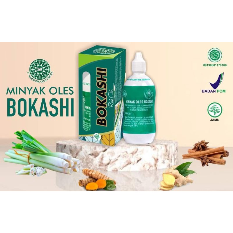 Jual Minyak Oles Bokashi 140 ml | Shopee Indonesia