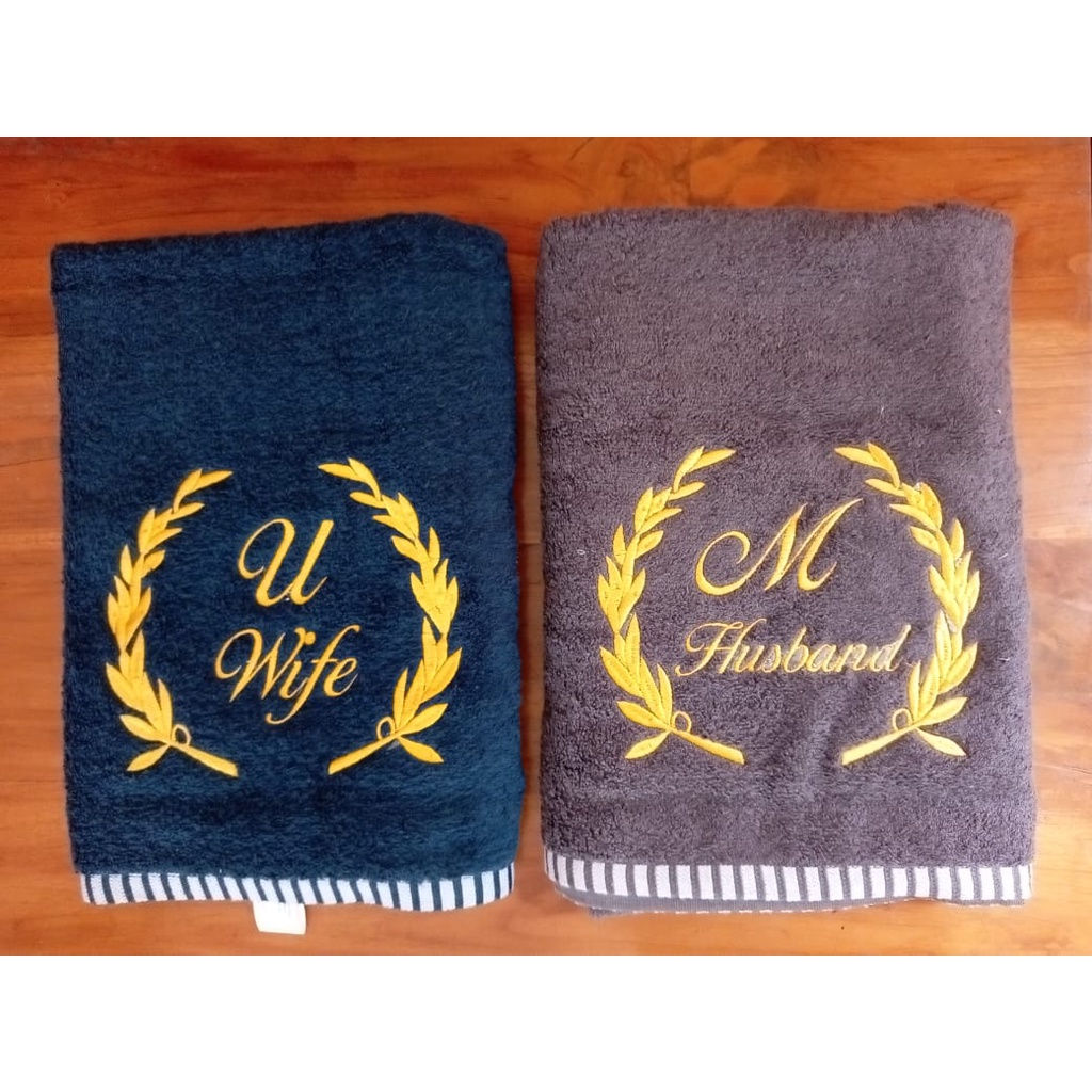 Jual HANDUK WEDDING (CUSTOM BORDIR) | Shopee Indonesia