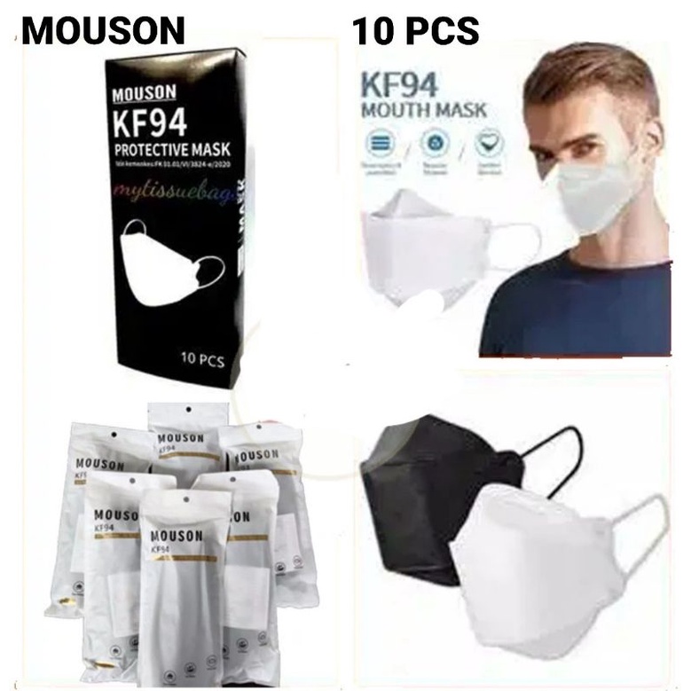 Jual MASKER KF94 MUOSON 10 PCS | Shopee Indonesia