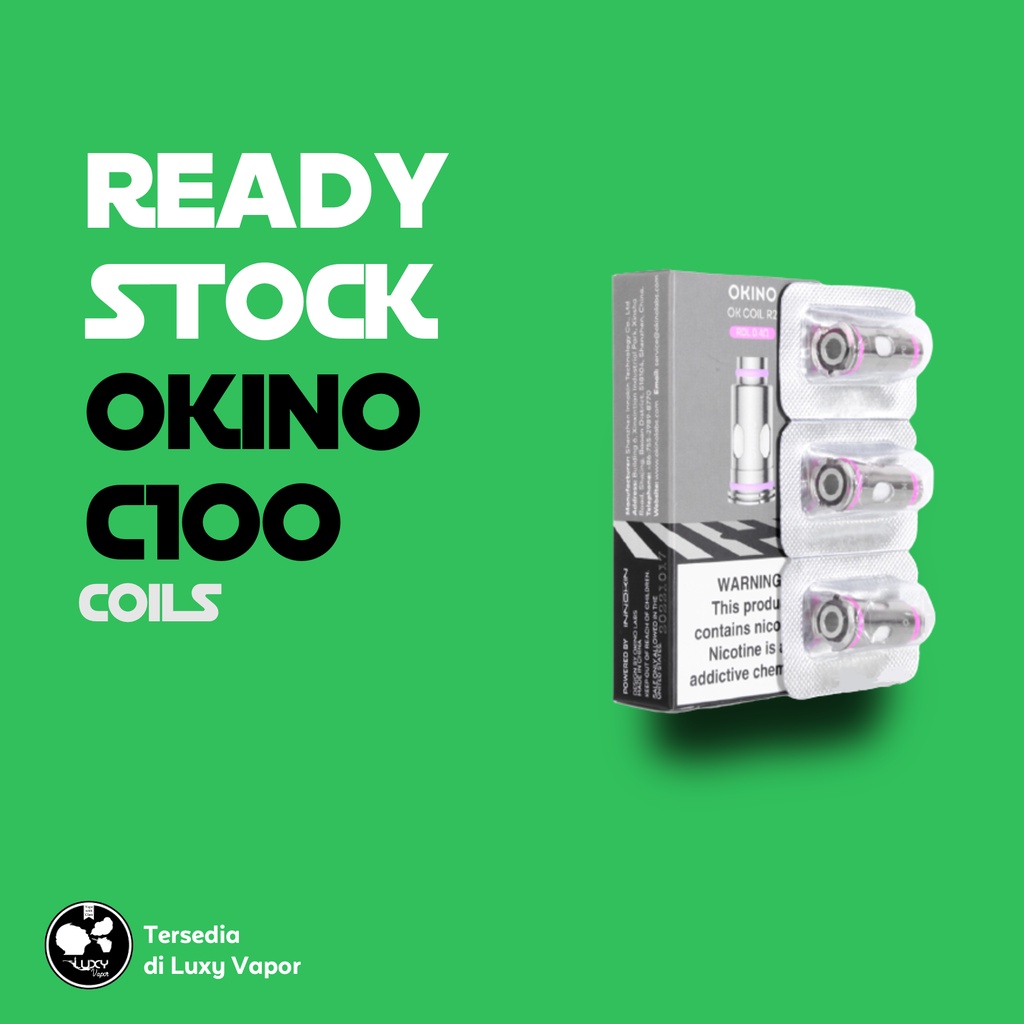 Jual Innokin Okino C100 Coil Oriiginal | Shopee Indonesia