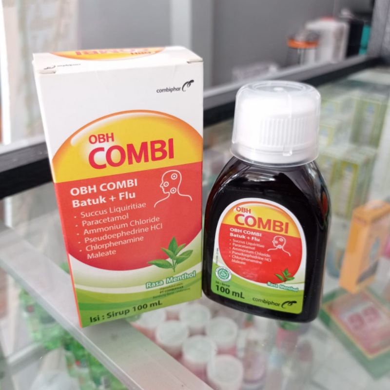 Jual OBH COMBI PLUS DEWASA SIRUP 100 ML II BATUK PILEK | Shopee Indonesia