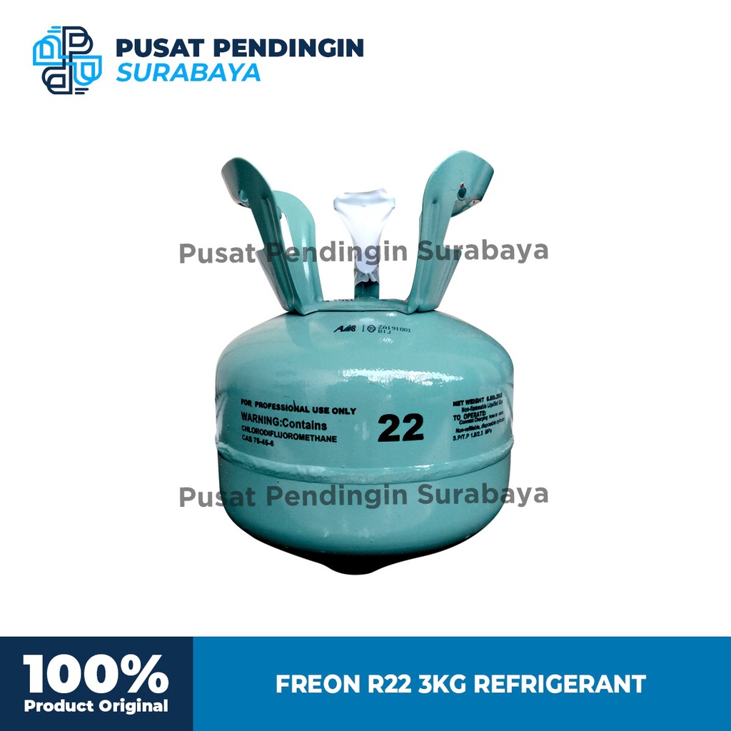 Jual Freon R22 3kg Refrigerant - Jual Refrigerant R22 3Kg - Freon R22 3Kg | Shopee Indonesia