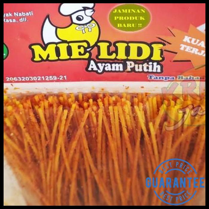 Jual Cemilan Tradisional MIE LIDI Ayam Putih Rasa PEDAS | Shopee Indonesia
