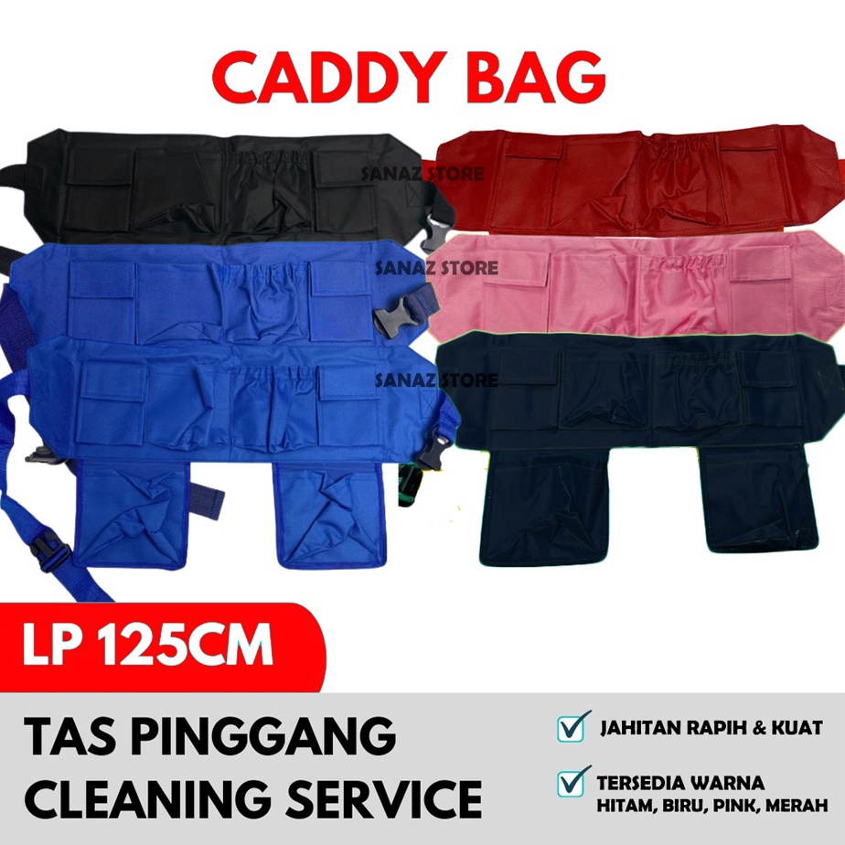 Jual Sabuk Tas cleaning service Caddy Bag tas petugas kebersihan ...