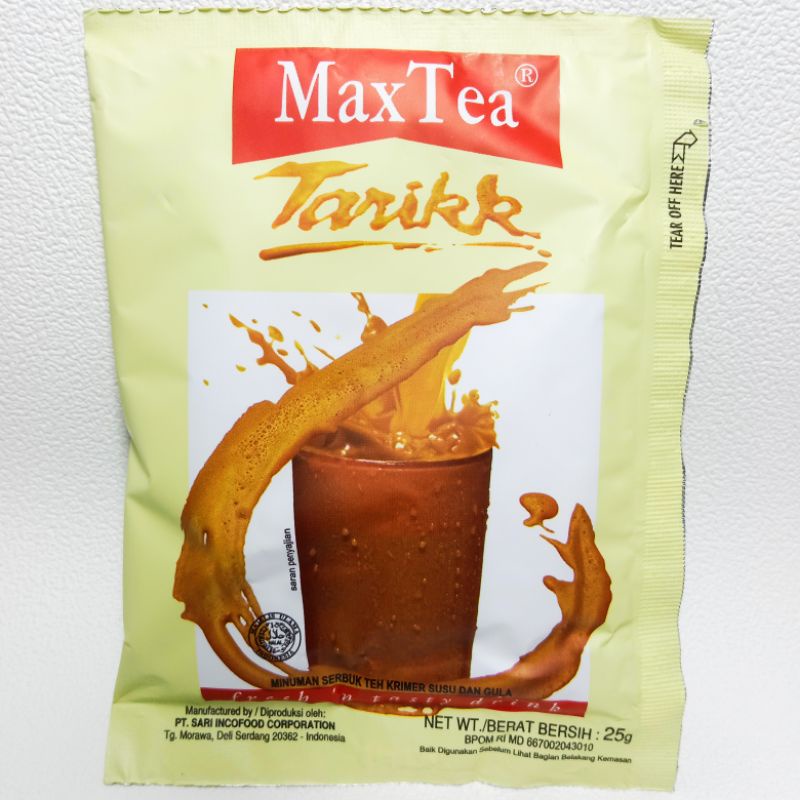 Jual Maxtea teh tarik isi 10x25g | Shopee Indonesia