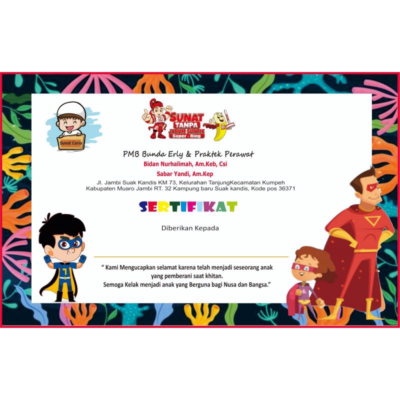 Jual SERTIFIKAT SUNAT - SERTIFIKAT SUNAT ANAK | Shopee Indonesia Jual SERTIFIKAT SUNAT - SERTIFIKAT SUNAT ANAK | Shopee Indonesia