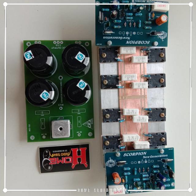 Jual KIT AMPLIFIER 8 TOA STEREO PLUS ELCO PSU SIAP PAKAI | Shopee Indonesia