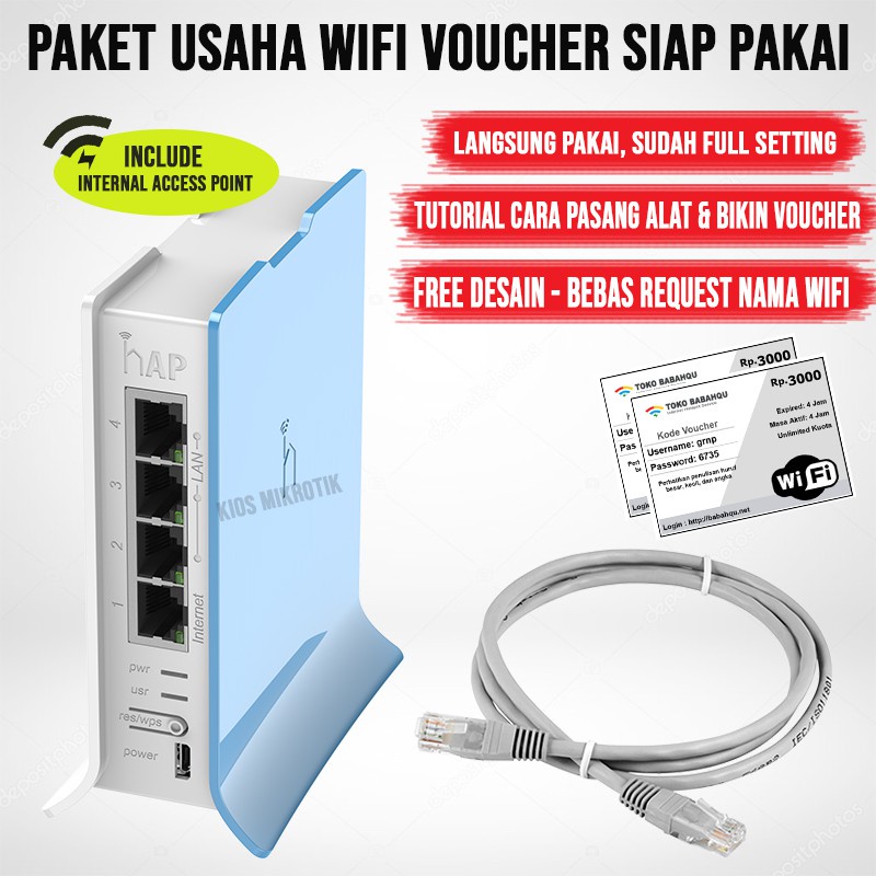 Jual Mikrotik RB 941-2ND Full Setting Sistem Voucher Hotspot Ready To ...