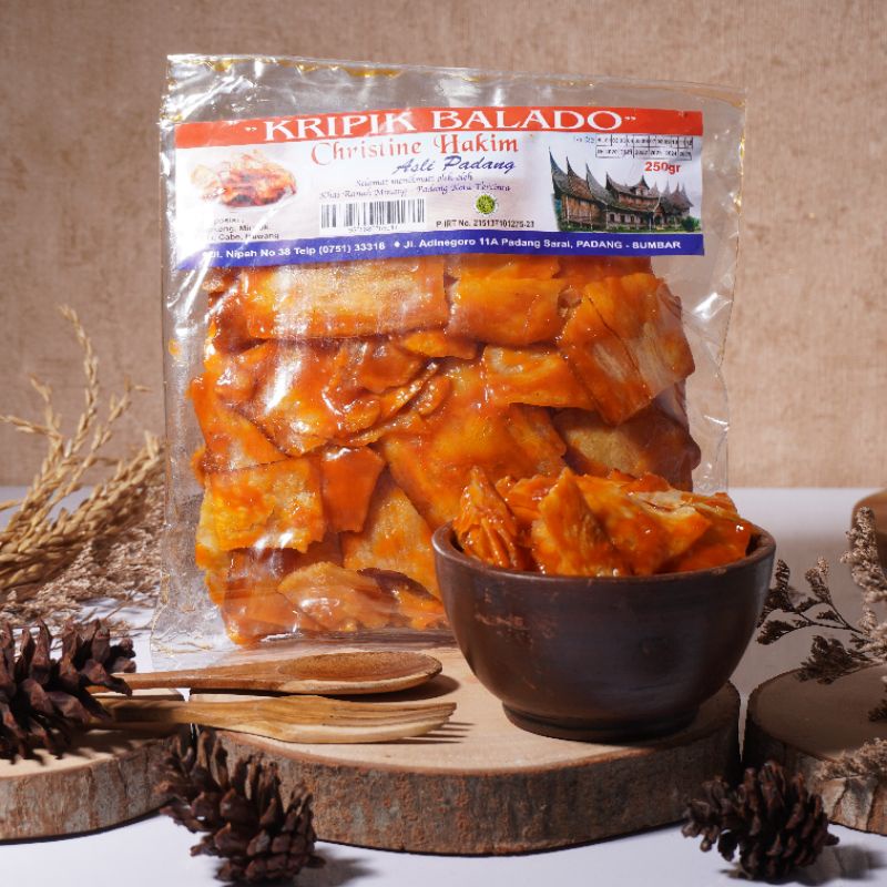 Jual Kripik Singkong Balado Panjang Christine Hakim Keripik Sanjay Asli ...
