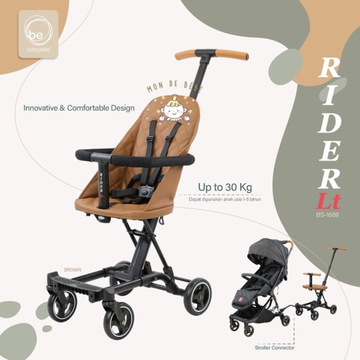 Jual Alas Baby Stroller / Stroller Board Baby Elle Rider Lt Convertible ...