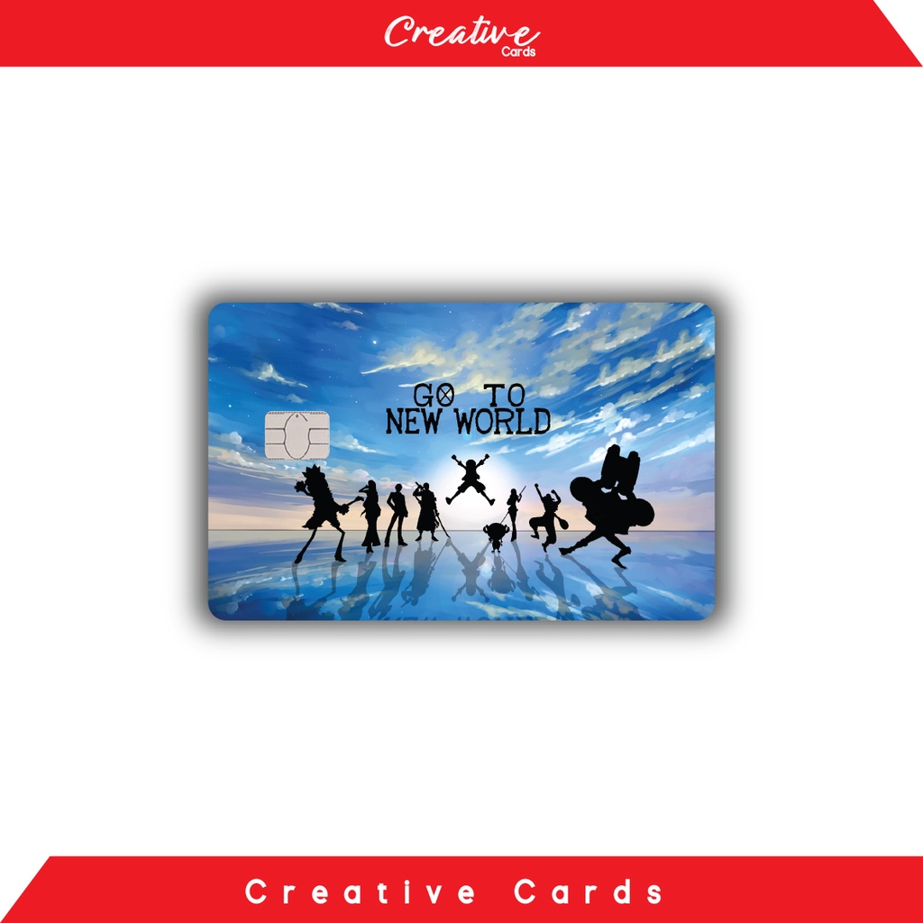 Jual Stiker Sticker Kartu Atm Skin Card Anime - Onepiece Vinyl ...